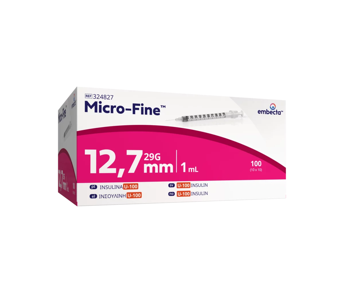BD Micro-Fine+ 29G 1ml Syringes & Needles - Medbasic