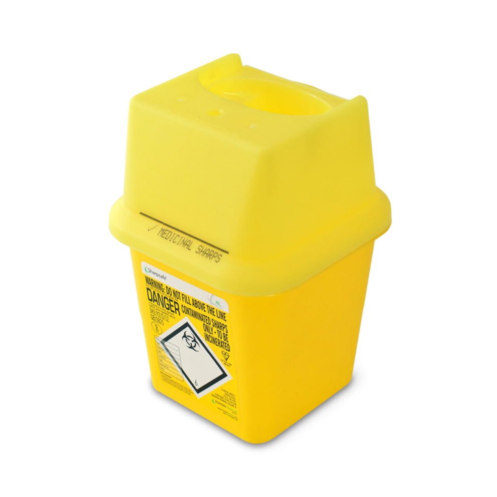 Vernacare 4 litre sharpsafe - Medbasic