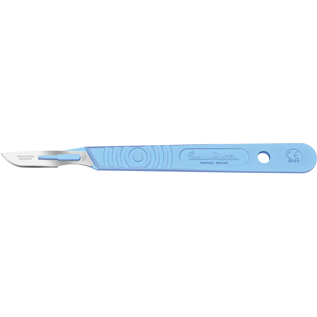 Sterile Disposable Scalpel No.10 Blade with Polystyrene Handle x 10 ...